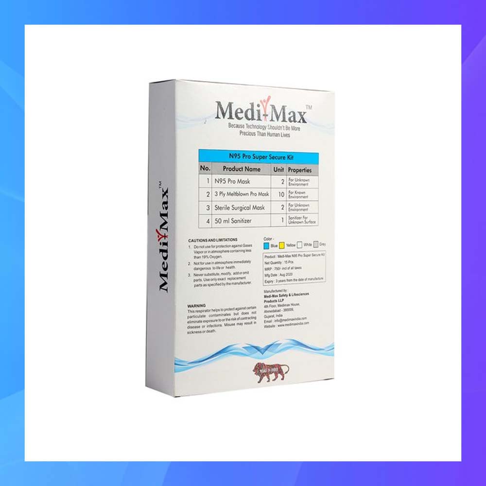 Medi-Max Secure Kits - N95 Mask Manufacturer in Gujarat